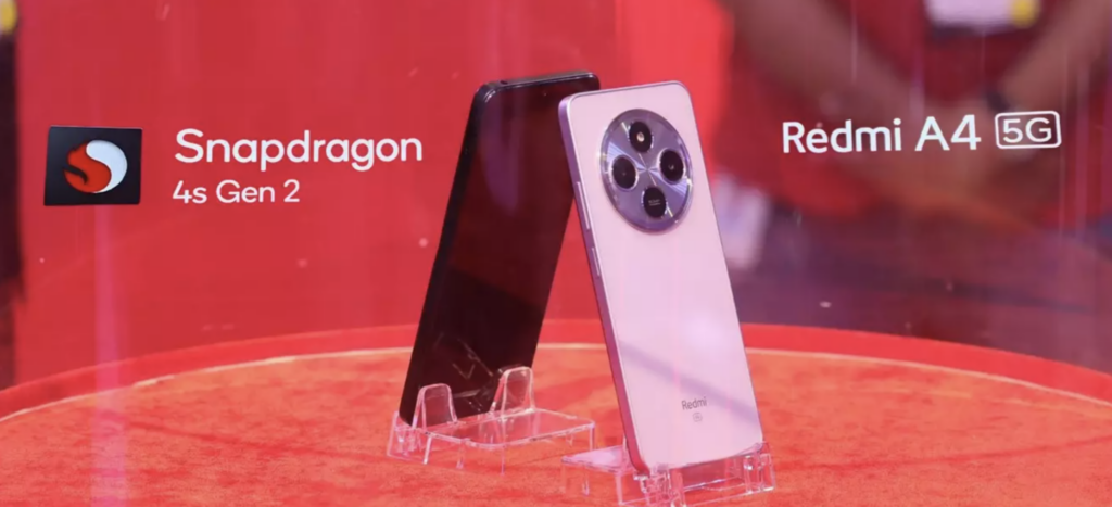 Xiaomi ने क्वालकॉम स्नैपड्रैगन 4s Gen 2 के साथ लॉन्च किया Redmi A4 5G ...