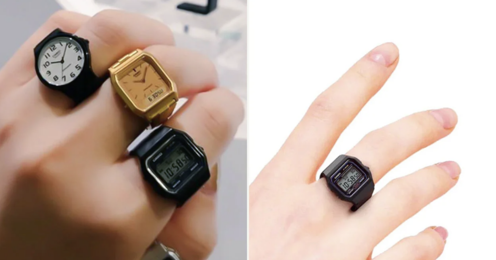 Casio Launches Watch Ring That Wraps Around Fingers! - Trak.in - Indian ...