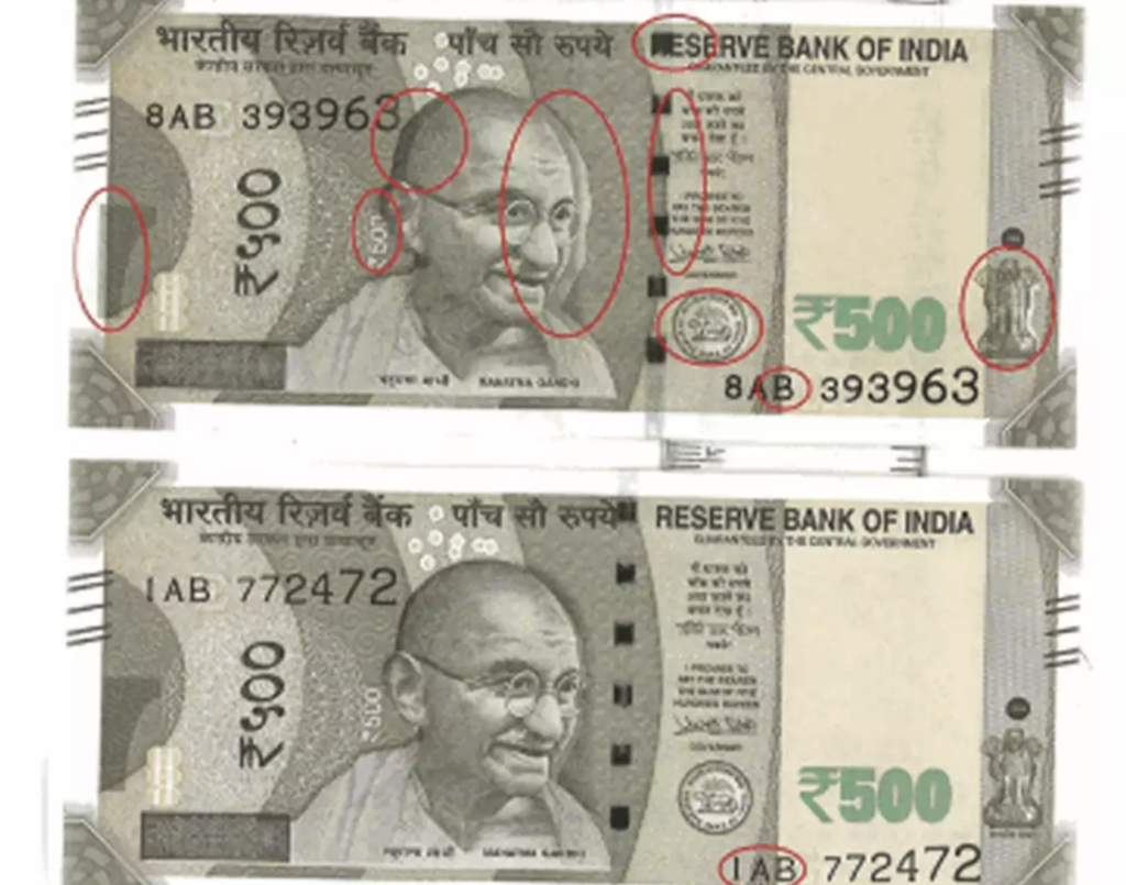 Govt Issues Warning For Fake Rs 500 Note: How To Identify Fake Note In ...