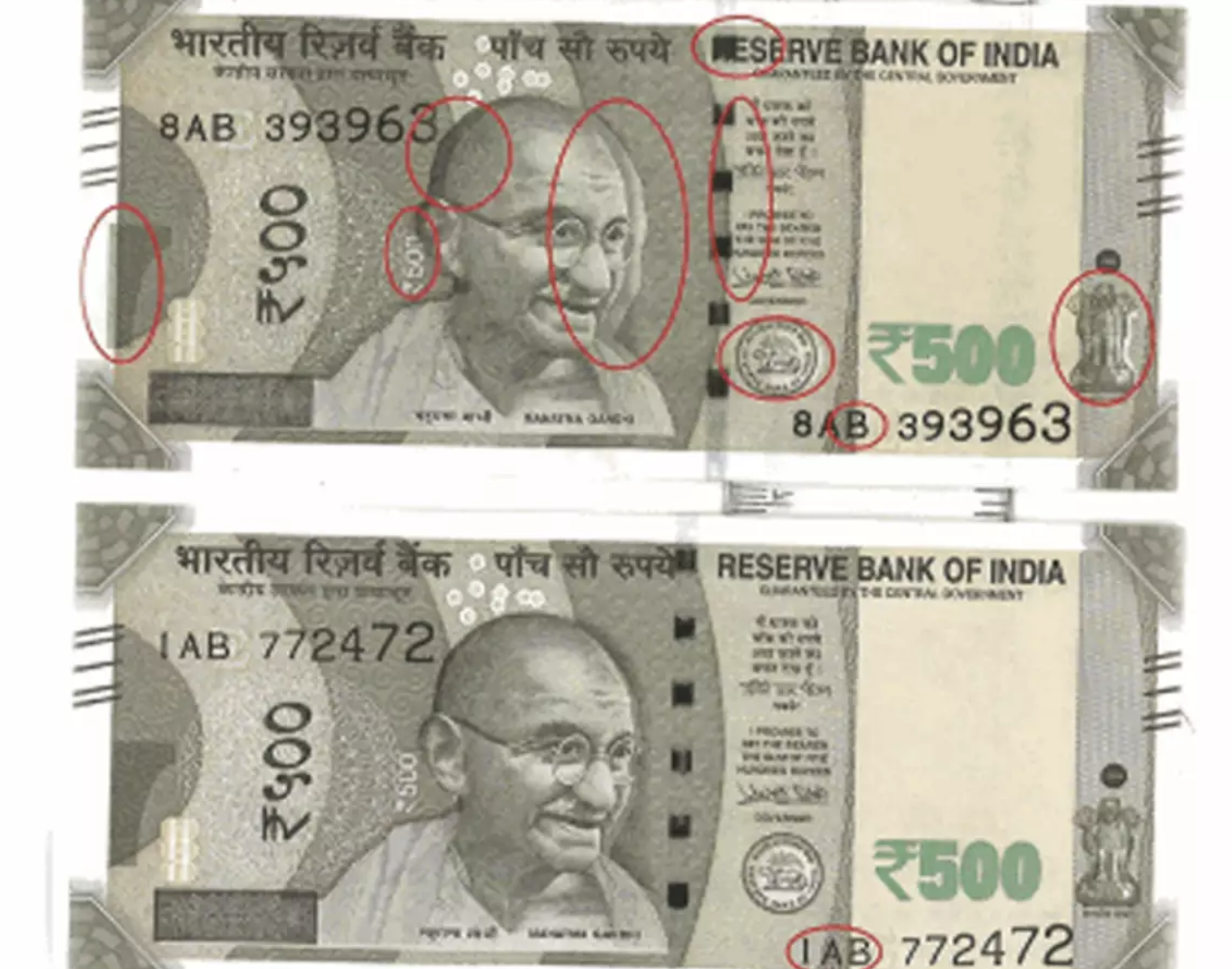 Govt Issues Warning For Fake Rs 500 Note: How To Identify Fake Note In ...