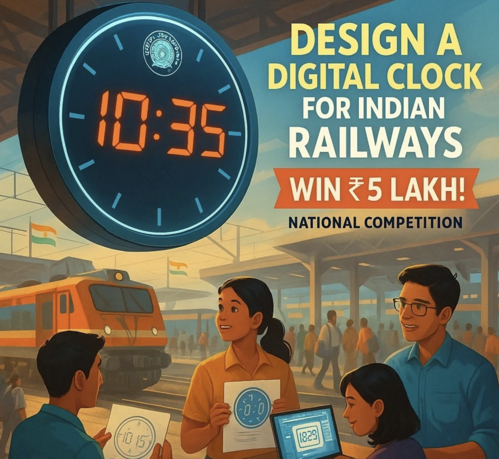 Indian Railways Will Give Rs 5 Lakh Award For Designing A Clock - Trak ...