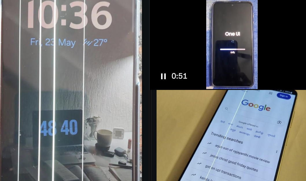 Samsung Users Again Facing Dreaded Green Line Issue: How To Fix? - Trak ...