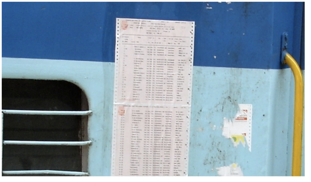 Passenger Chart To Be Prepared 24 Hours Before Train Departure, Instead ...