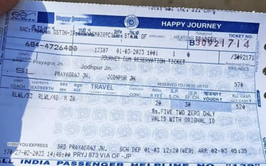 25% Of All Berths In A Train To Reserved For Waiting List Tickets ...