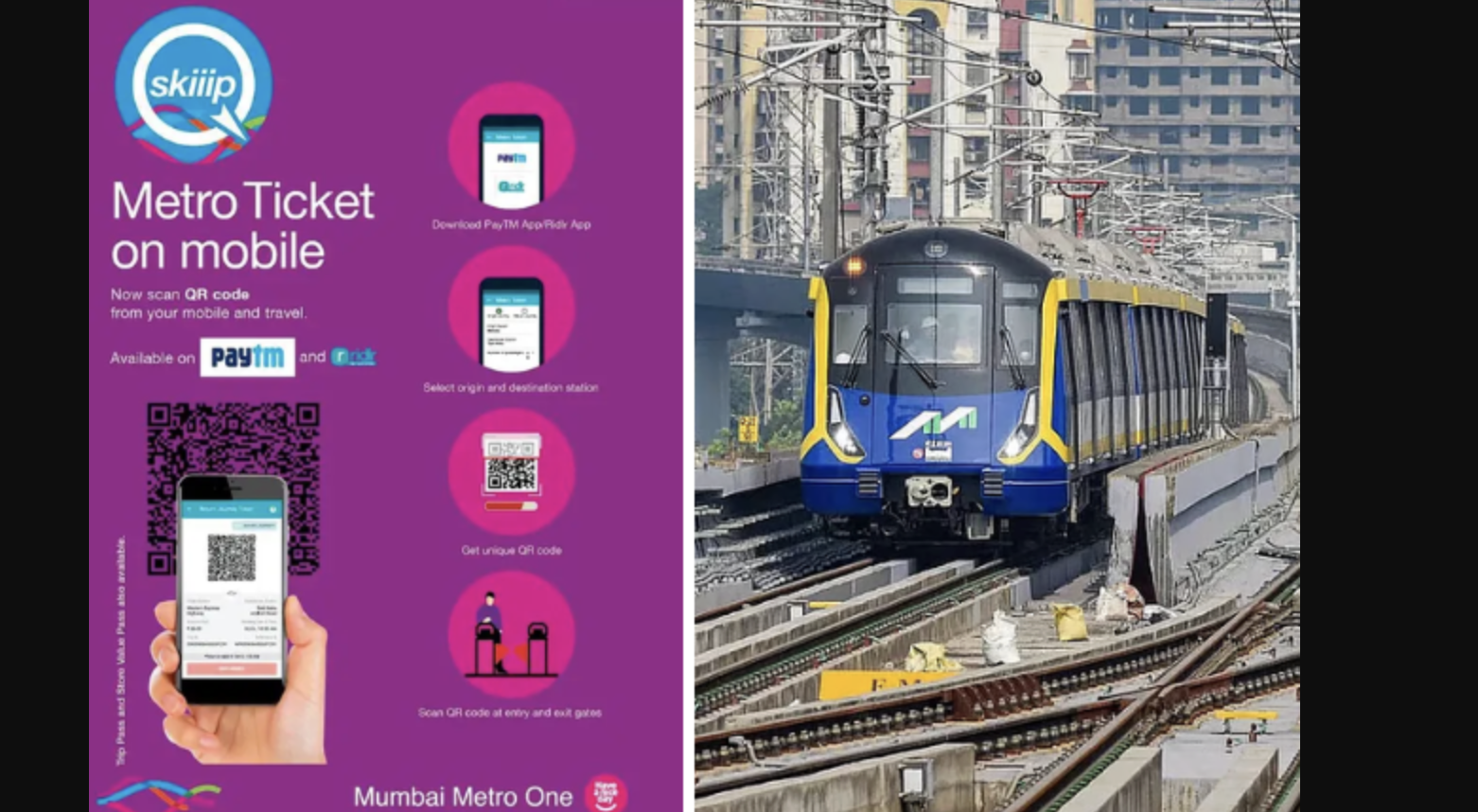 Mumbai Passengers Can Now Book Entire Metro Journey With One Ticket: OneTicket App Launched ...