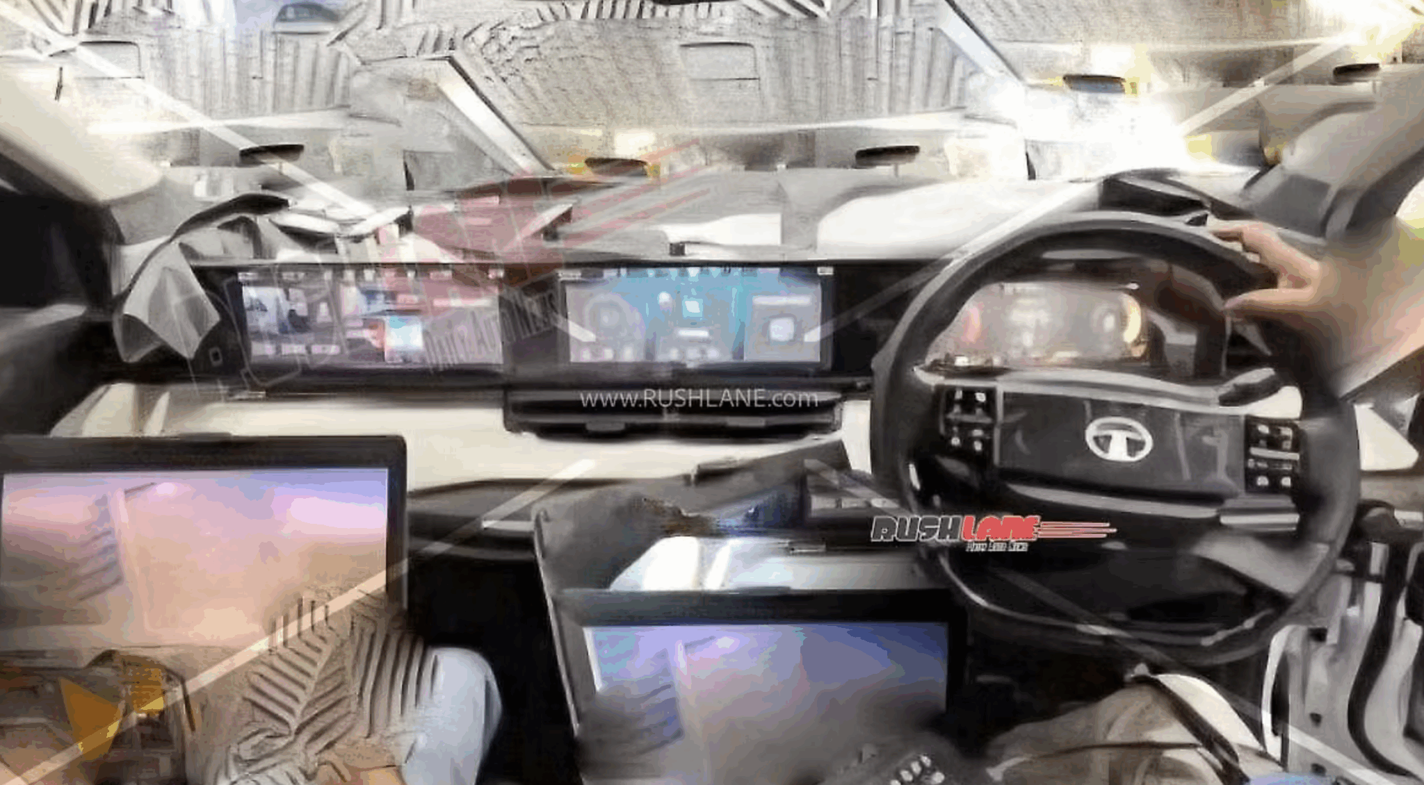 2025 Tata Sierra Interior Is Loaded With New Features, Design - Trak.in ...