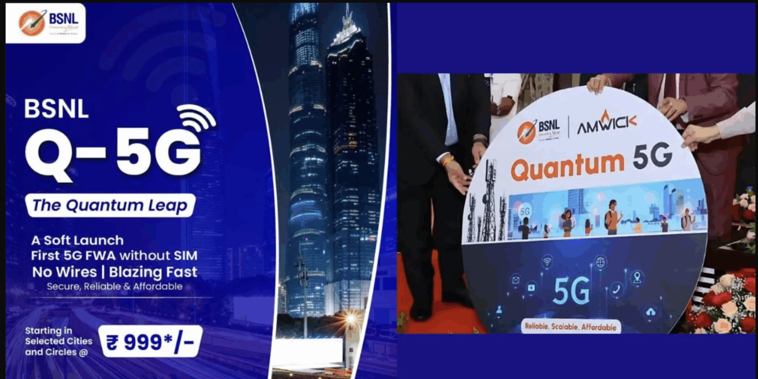 BSNL Launches SIM-Free 5G With 100Mbps Speed In Hyderabad - Trak.in - Indian Business of Tech ...