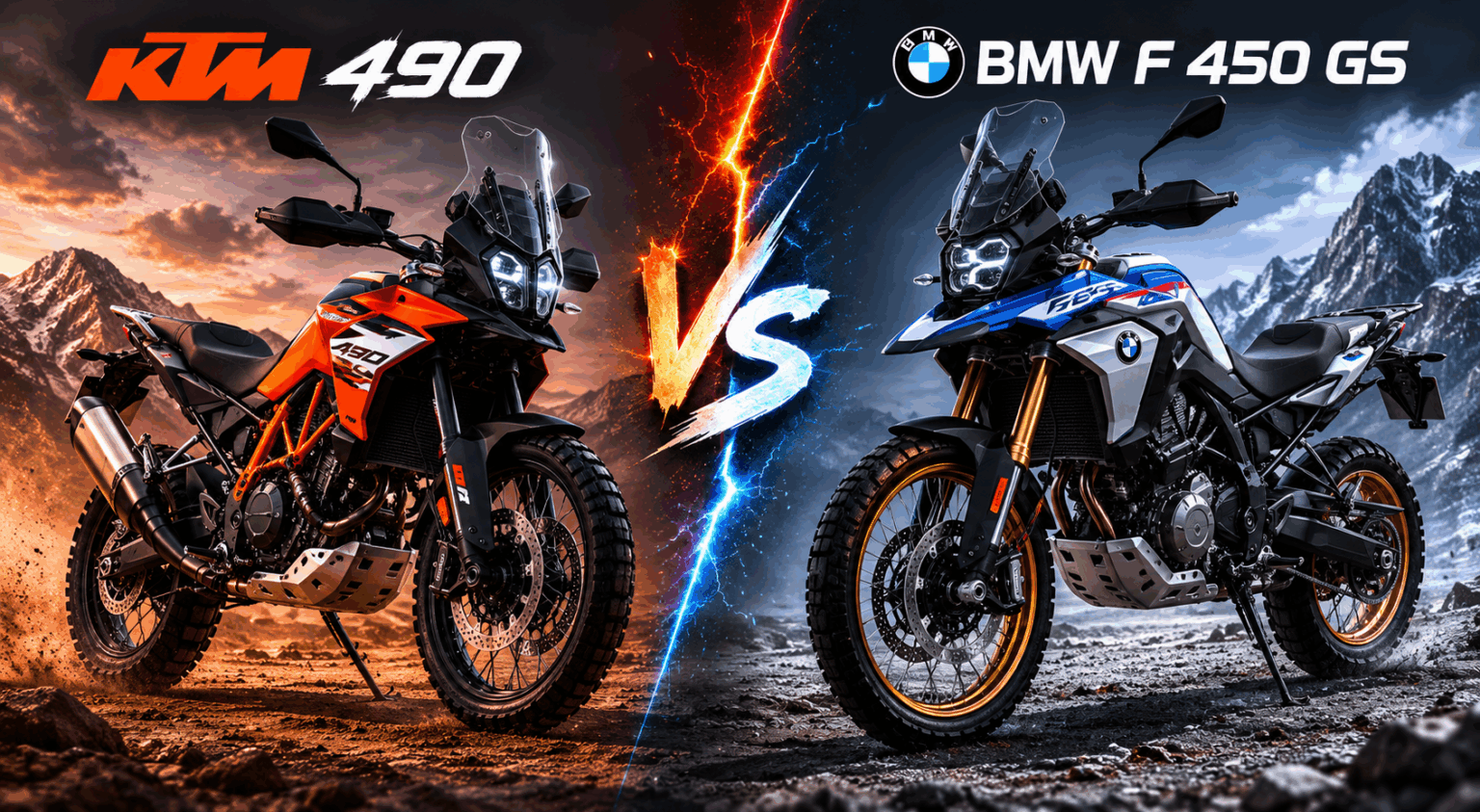 KTM 490 Will Challenge BMW F 450 GS, At Upto 35% Less Price! - Trak.in ...