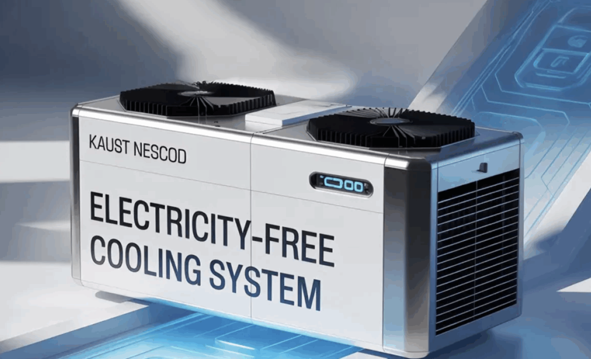 Saudi Arabia Develops Electricity-Free Cooling System: Nescod - Trak.in ...