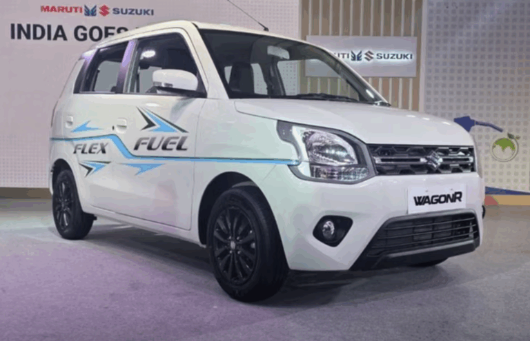 Car Supporting 100% Ethanol Fuel Launched By Maruti: Wagon R E100 ...