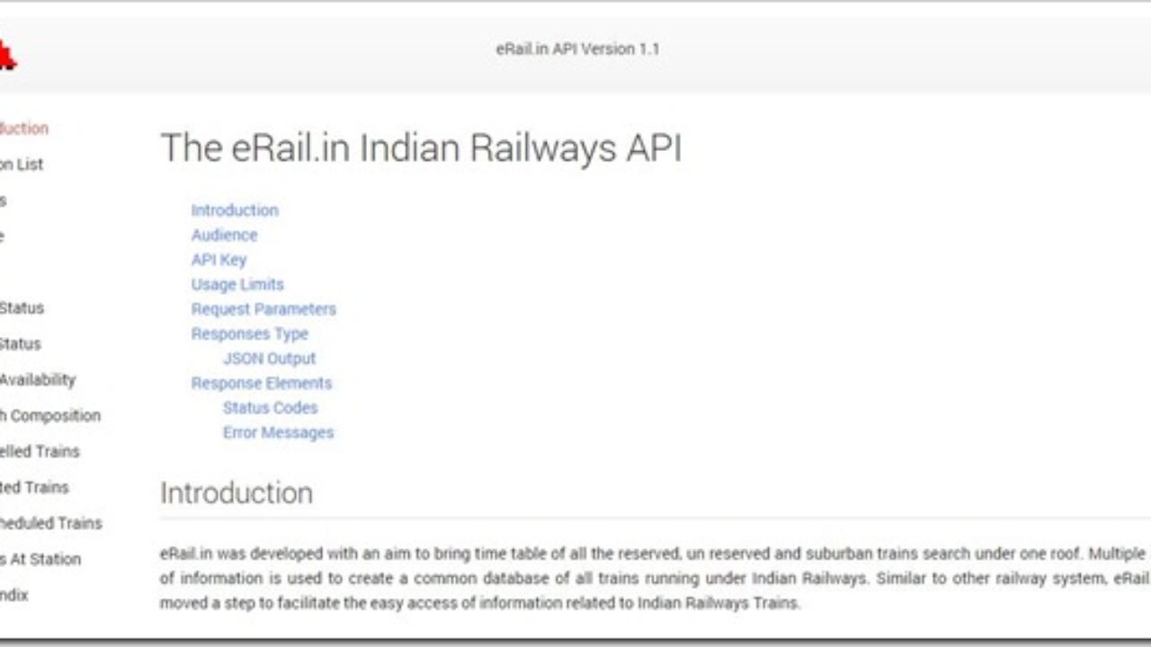 Erail Ticket Booking